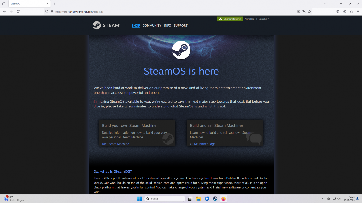 SteamOS - Persönliche Gedanken für die Bundesrepublik